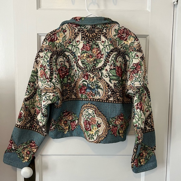 Painted Pony | Jackets & Coats | Vintage Tapestry Painted Pony Flower ...